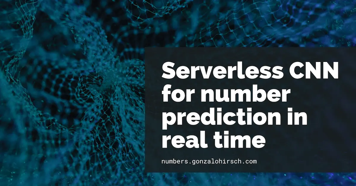 Number Prediction by Gonzalo Hirsch